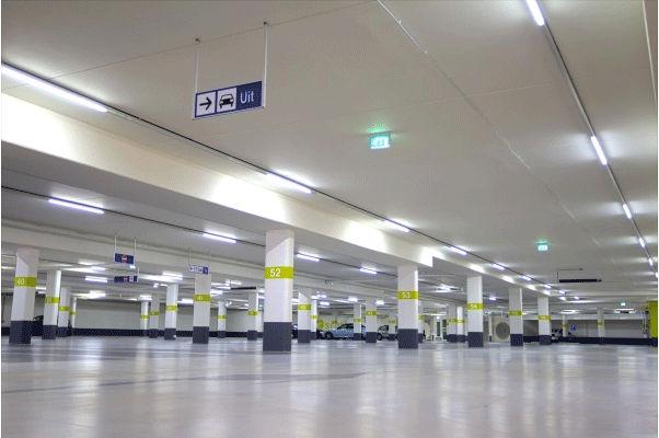 Integrated LED T8 fluorescent tube light